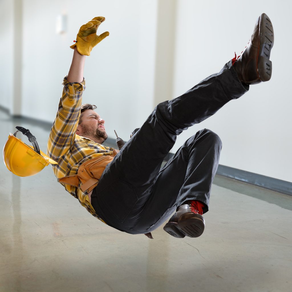 Sturz und Ausrutschen - Unterweisung / Arbeitsanweisung - SAFEGUARD